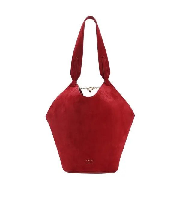 Khaite Lotus Mini Handbag - Red