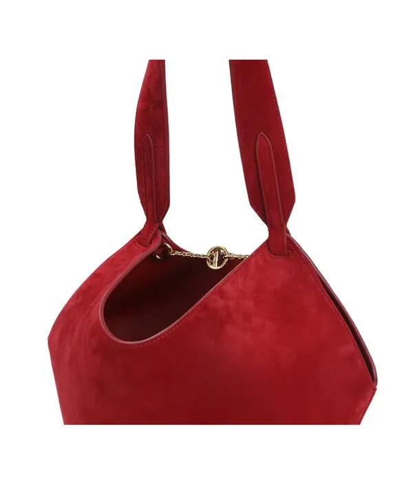 Khaite Lotus Mini Handbag - Red