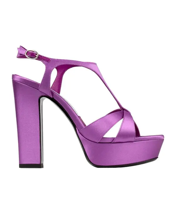 JIMMY CHOO Kesia 120 Platform Sandals - Violet
