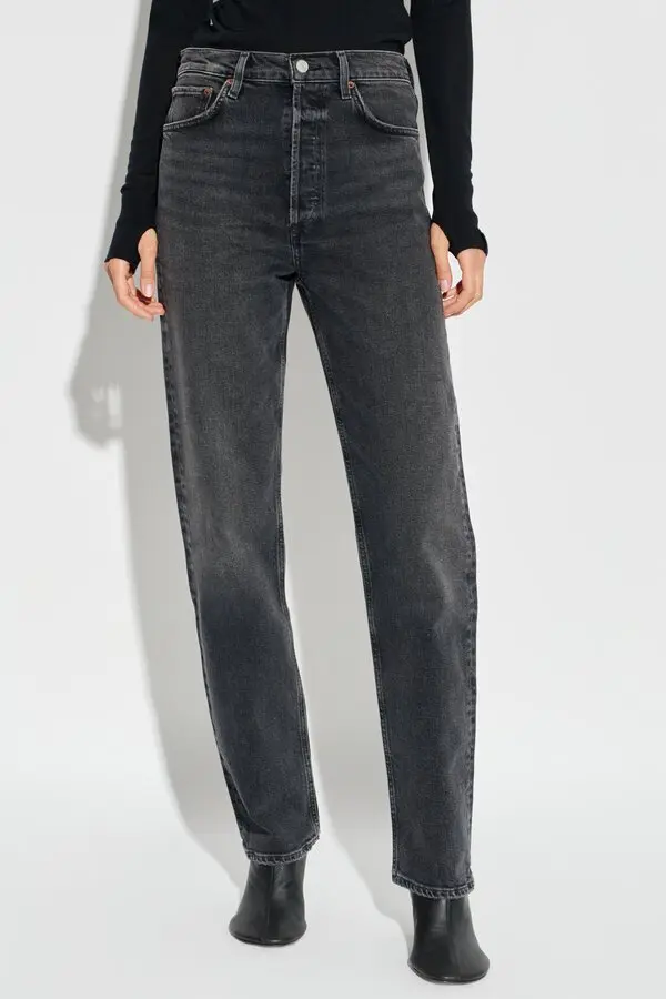 AGOLDE 90s Pinch Waist Jeans - Black