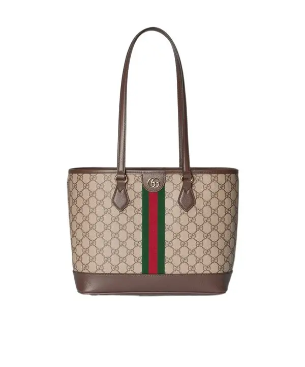 Gucci Ophidia Medium Tote Bag - Nude