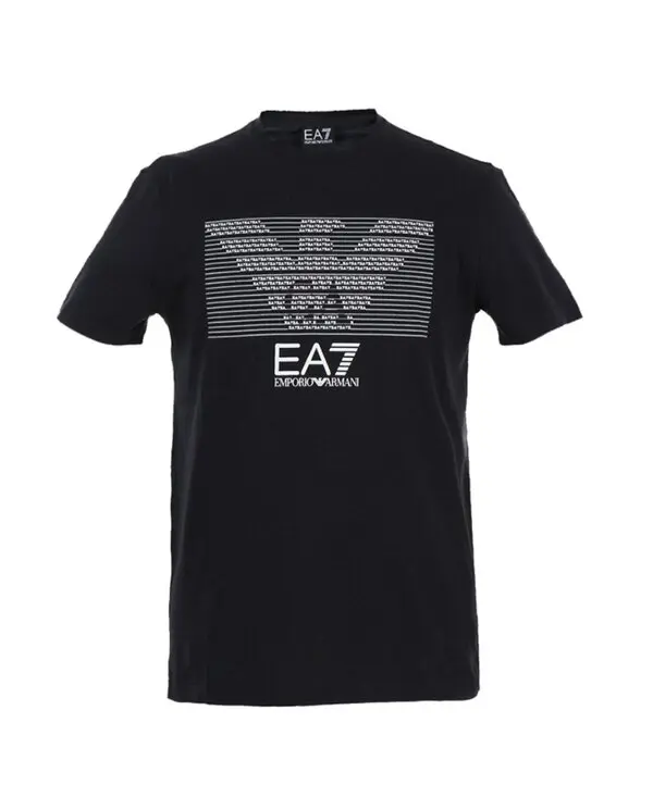 EA7 Round-necked Logo T-shirt