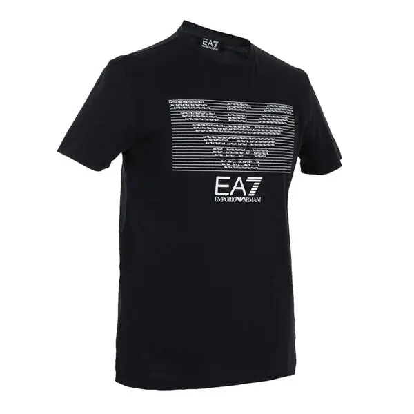 EA7 Round-necked Logo T-shirt