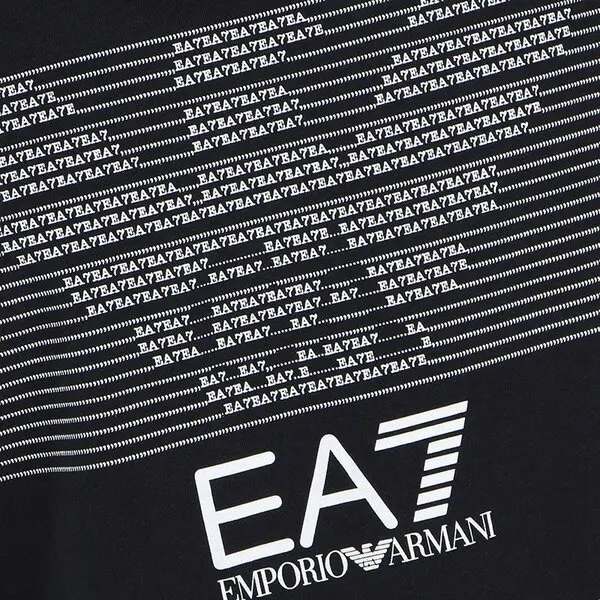 EA7 Round-necked Logo T-shirt