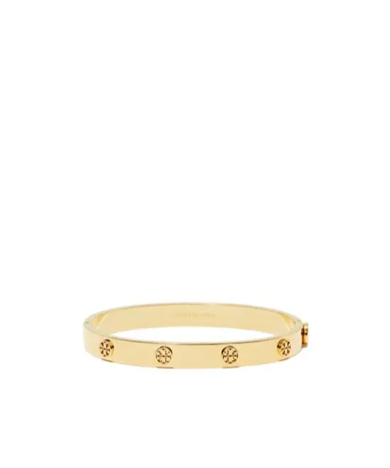 Tory Burch Logo Bangle Bracelet - Yellow