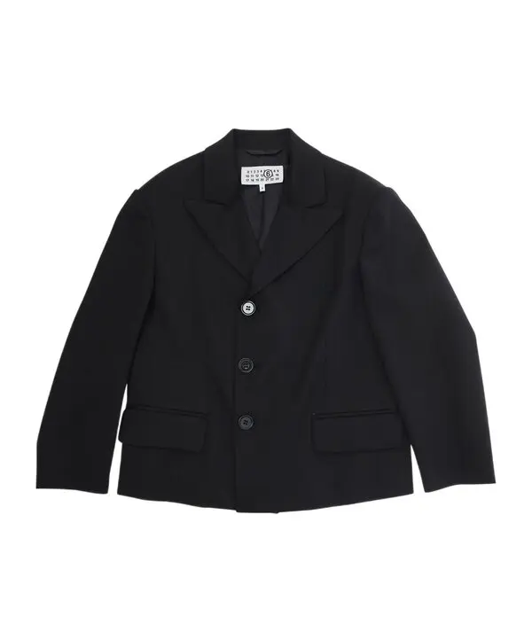 MAISON MARGIELA Single Breasted Blazer - Black