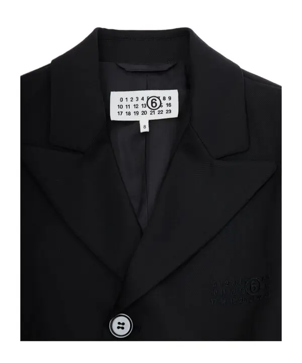 MAISON MARGIELA Single Breasted Blazer - Black