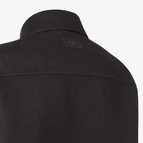 Fendi Single Breasted Long Sleeved Jacket - Black