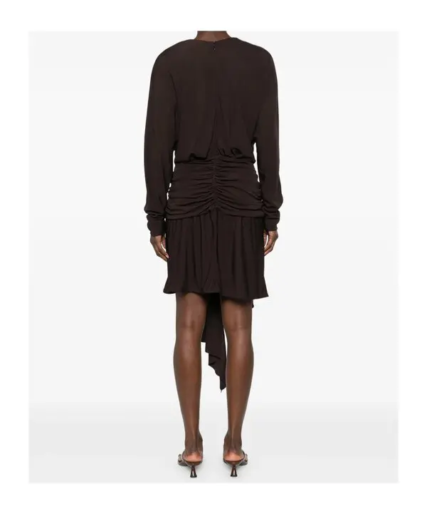 Christopher Esber Stone Pin Scarf Mini Dress - No