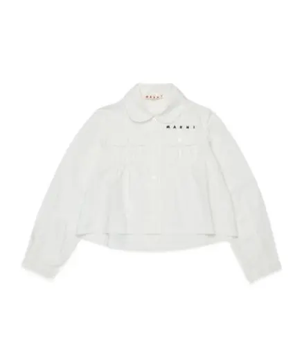 Marni Peter Pan Collar Cotton Jacket