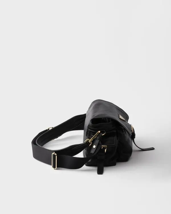 Prada Medium Re-nylon Shoulder Bag - Black