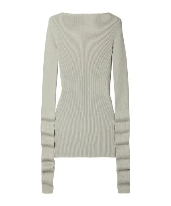 Rick Owens Backless Ribbed Knit Top