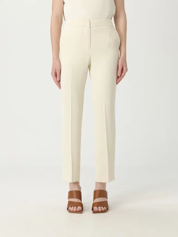 KAOS Crepe Straight-leg Pants