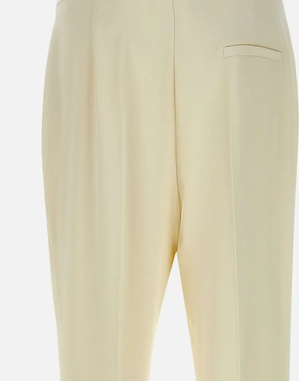 KAOS Crepe Straight-leg Pants
