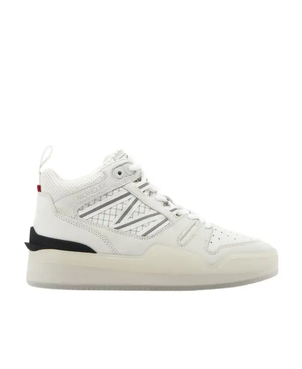 Moncler Logo High-top Sneakers - White