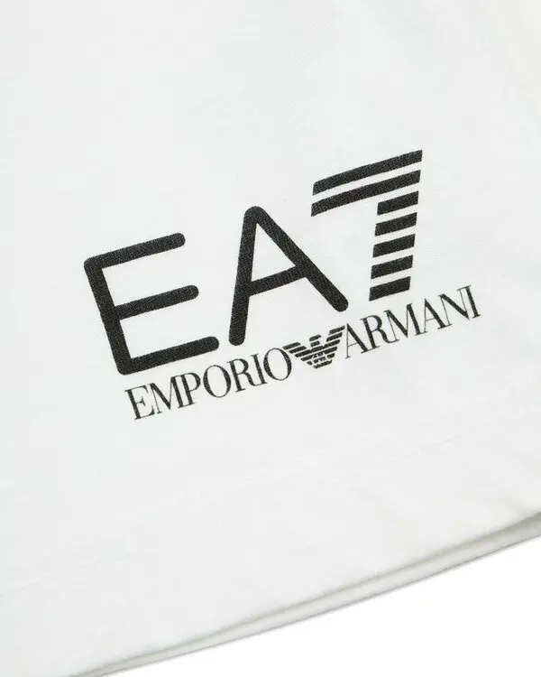 EA7 Logo Round Neck T-shirt