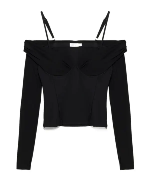 Simkhai Off-shoulder Long Sleeve Top