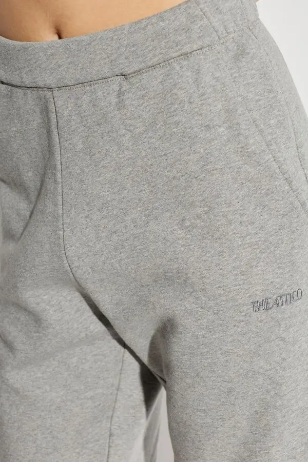 Attico High-waisted Loose Jogging Pants