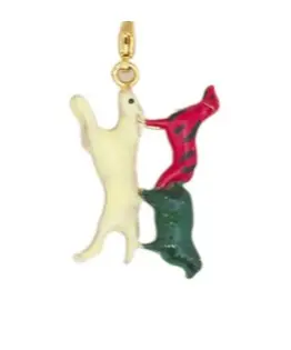 Marni Alphabet B Charm Pendant - Yellow