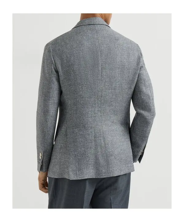 Brunello Cucinelli Single-breasted Blazer - Medium Gray
