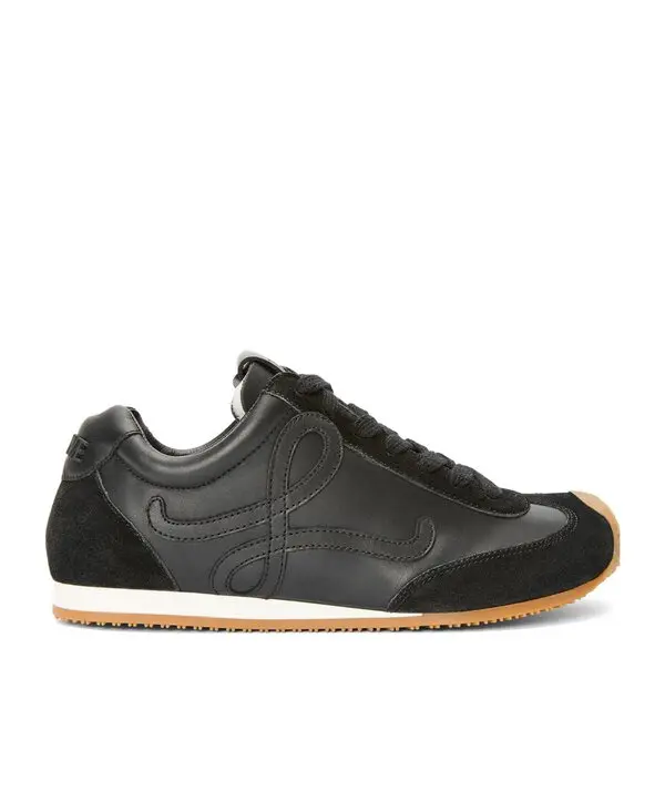 Loewe Ballet Runner 2.0 Soft Calfskin Sneakers - Black
