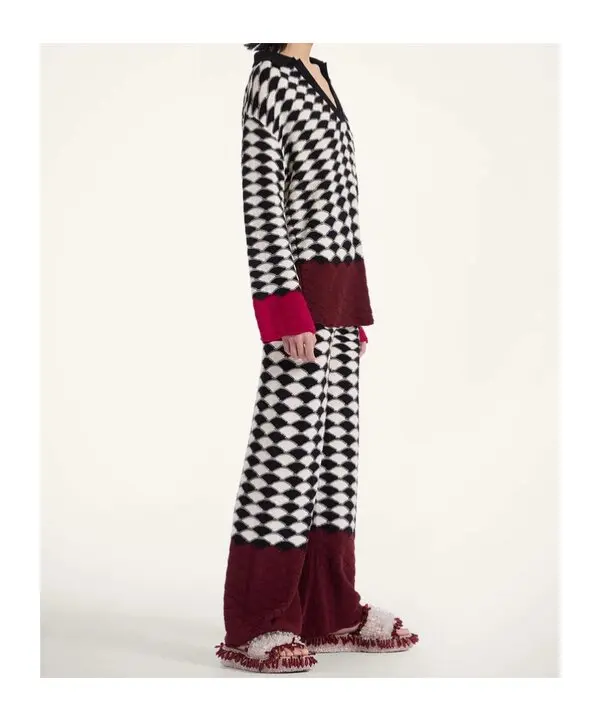 La DoubleJ Straight Leg Knit Lounge Trousers