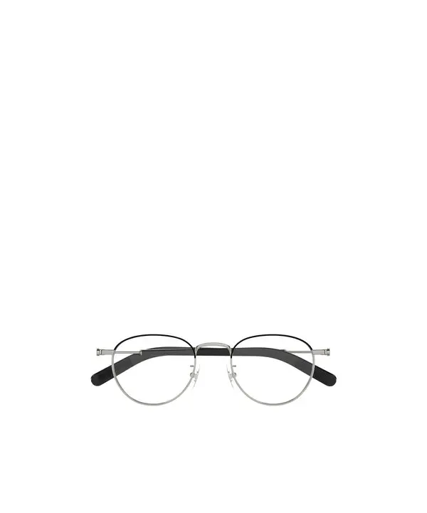 Montblanc Round Frame Eyeglasses - Black