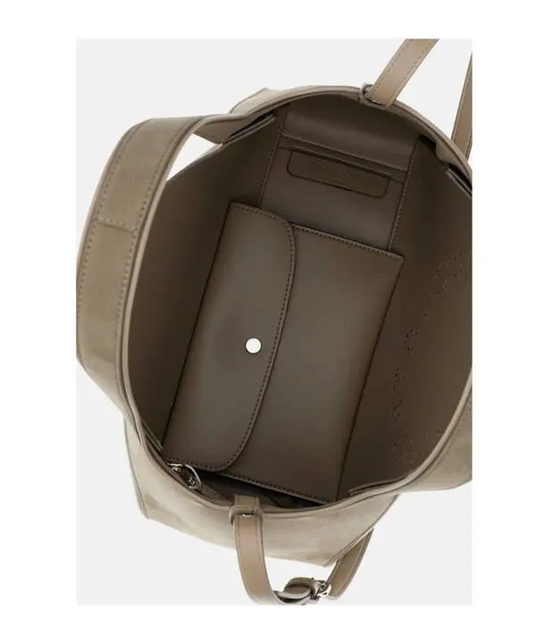 Stella McCartney Logo Print Tote Bag - Brown