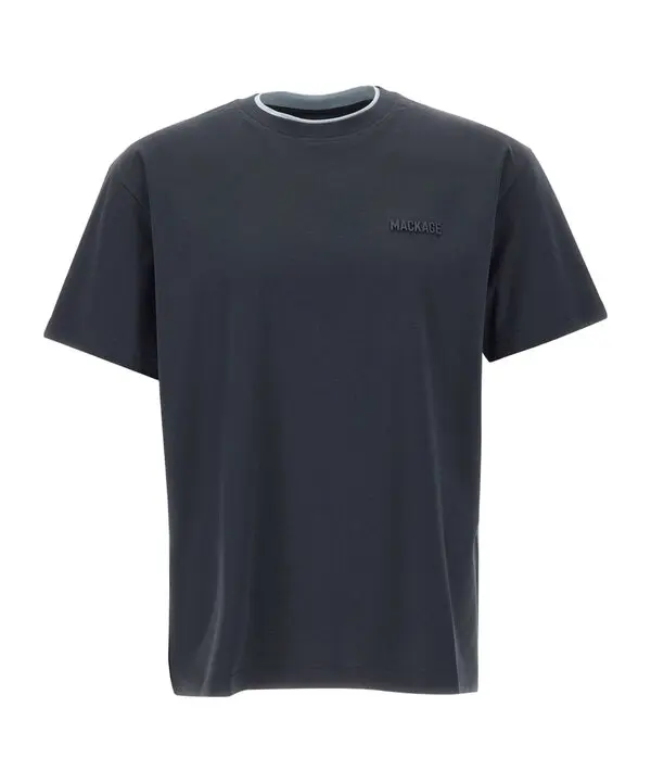 Mackage Logo Trim Crew-neck T-shirt
