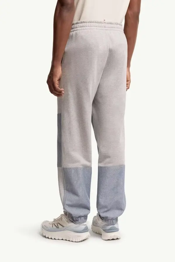 Moncler Cotton Chambray Track Pants