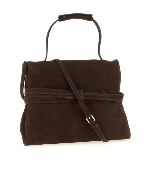 Moschino Buckle Strap Shoulder Bag