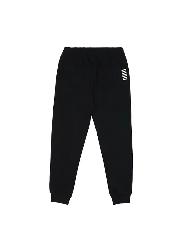 EA7 Logo Printed Two-piece Sports Suit - Black