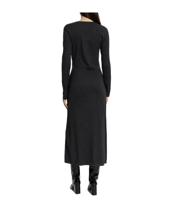 LISA YANG Alayne Midi Dress - Grey