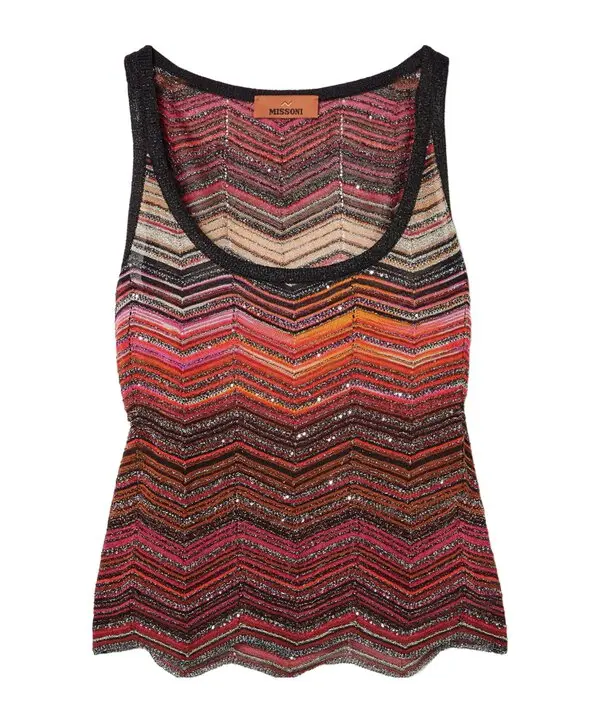 Missoni Crochet Vest