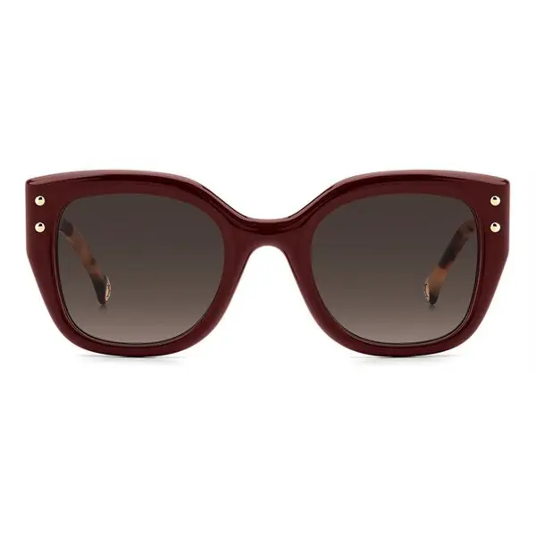 Carolina Herrera Butterfly Frame Full Rim Sunglasses - Brown