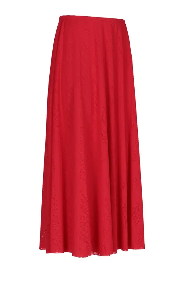 Balenciaga High-waisted Midi Skirt