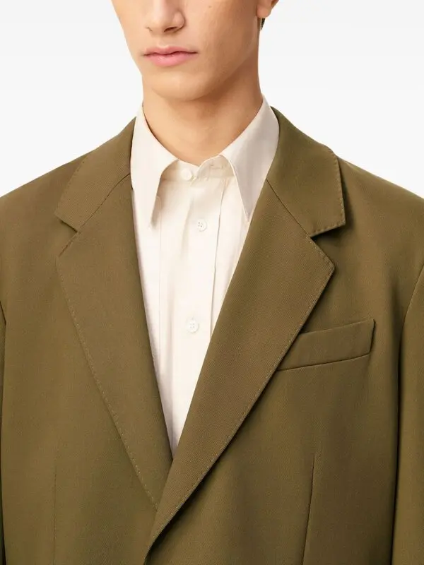 AMI Paris Single-breasted Wool Jacket