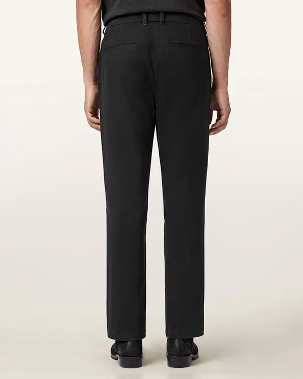 ALLSAINTS Beckley Straight-leg Trousers - Black