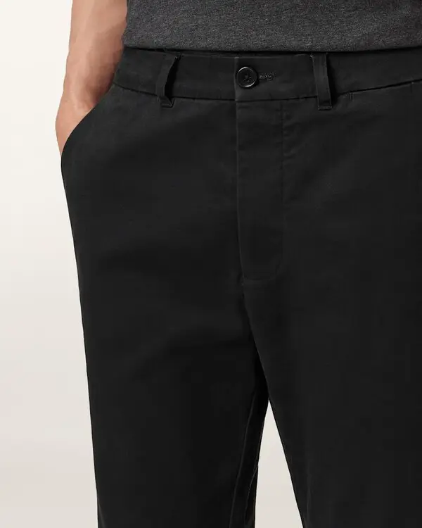 ALLSAINTS Beckley Straight-leg Trousers - Black
