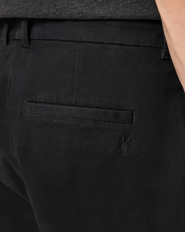 ALLSAINTS Beckley Straight-leg Trousers - Black