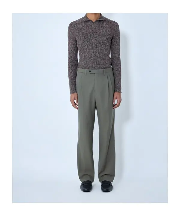 Prada Long-sleeved Knitwear With Zipper Closure