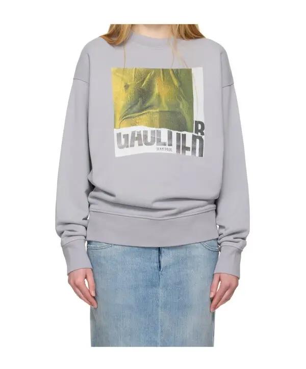 JEAN PAUL GAULTIER Graphic Print Crewneck Sweatshirt