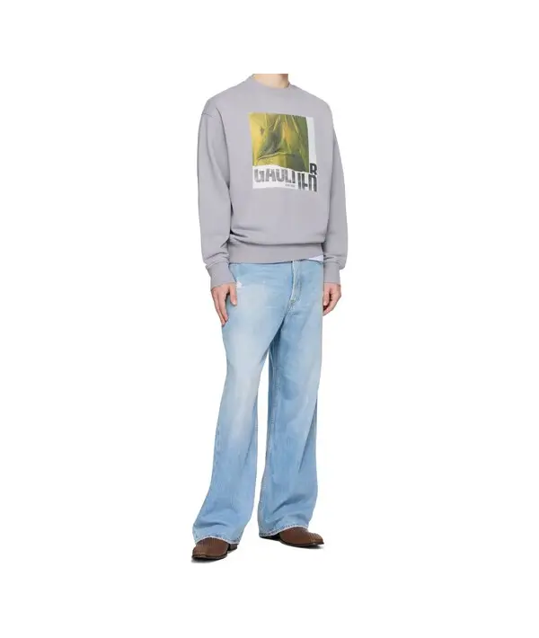 JEAN PAUL GAULTIER Graphic Print Crewneck Sweatshirt