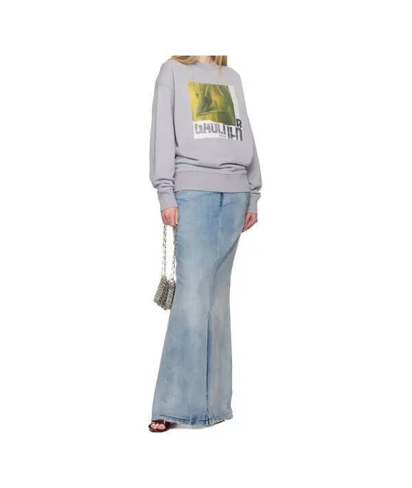 JEAN PAUL GAULTIER Graphic Print Crewneck Sweatshirt