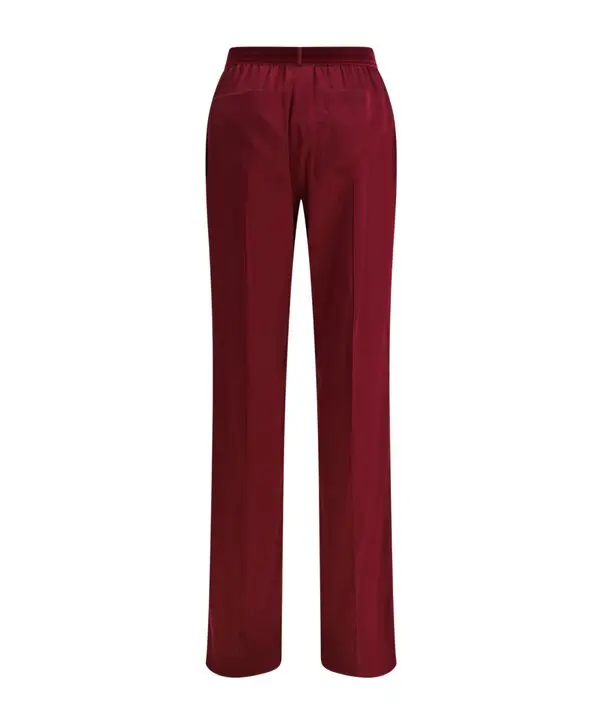 TOM FORD Stretch Satin Pajama Pants - Red