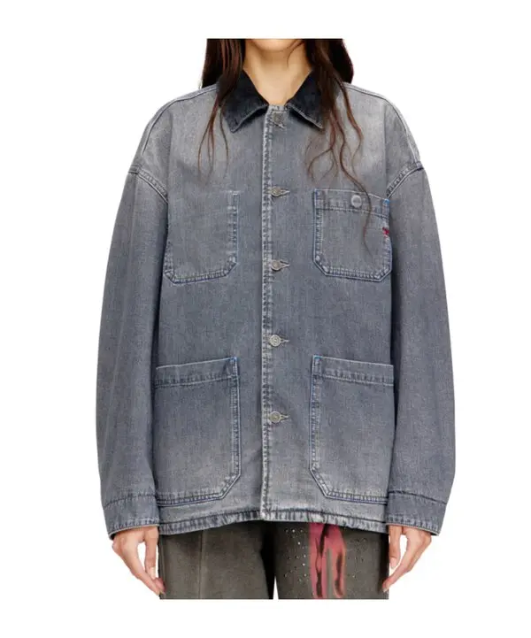 DIESEL® Utility Style Denim Jacket