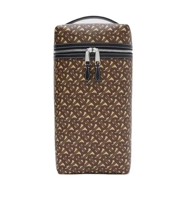 Burberry Monogram E-canvas Sneaker Bag - Brown