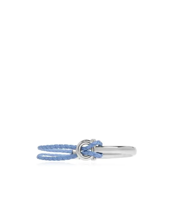 FERRAGAMO Engraved Logo Bracelet - Blue