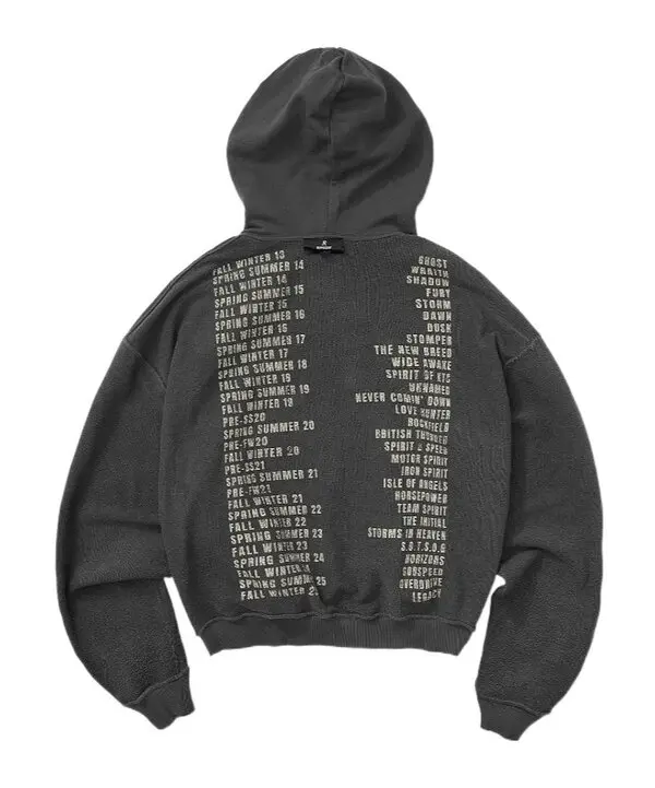 REPRESENT Living Legacy Graphic Hoodie - Black