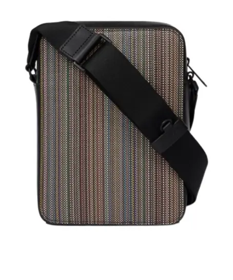 Paul Smith Zipper Crossbody Bag - Black
